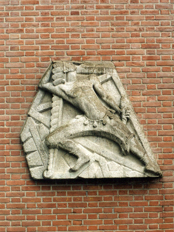 Indian with kite - BKOR